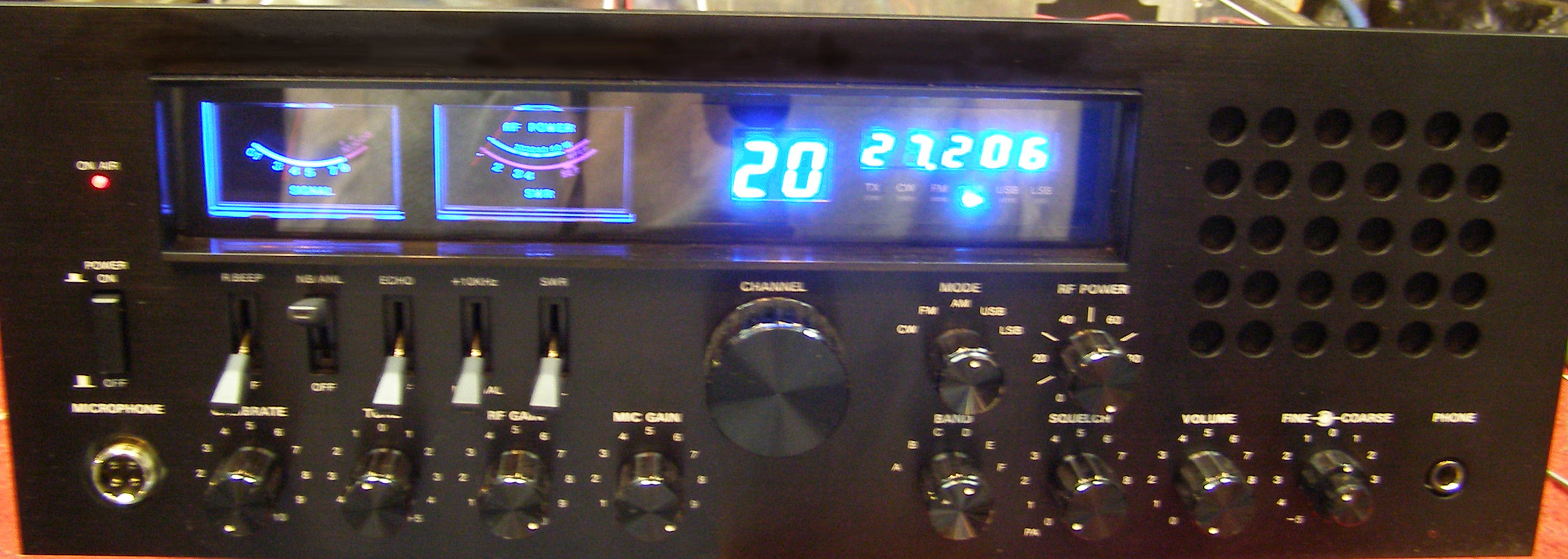 Base Blue LED Conversion